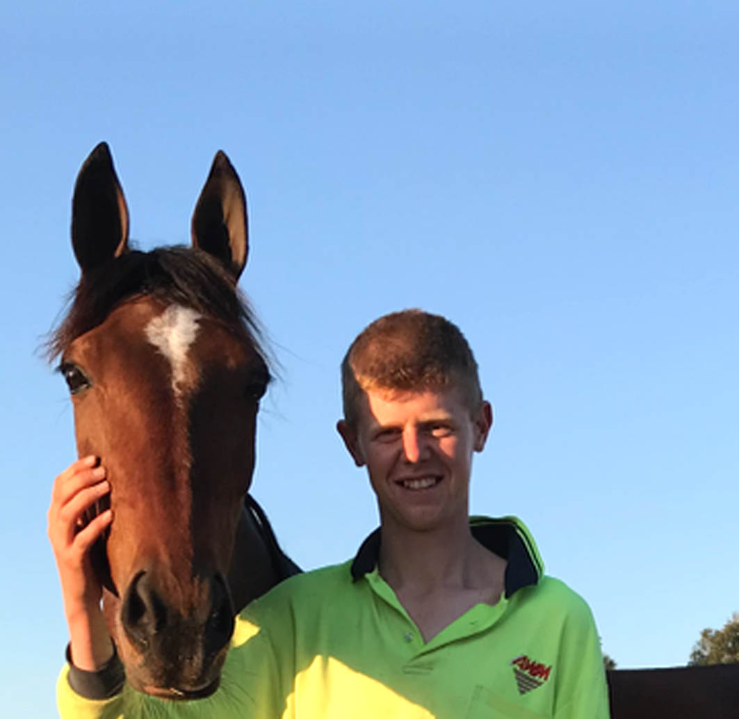 Celebratory fist bump adds to maiden win | National Trotguide